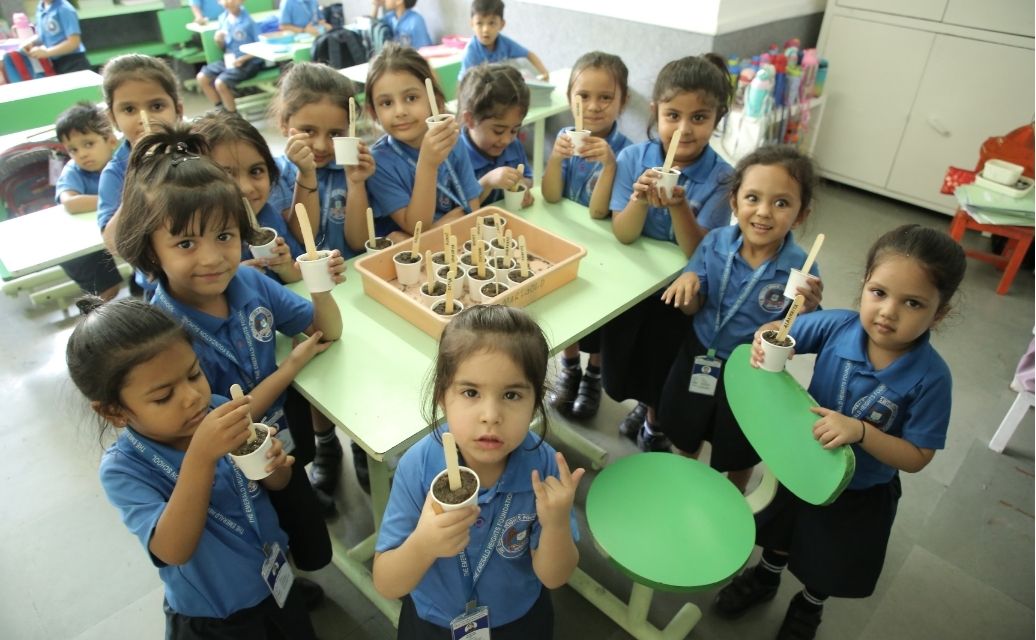 Earth Day Celebration with Enthusiasm and Environmental Awareness at ...